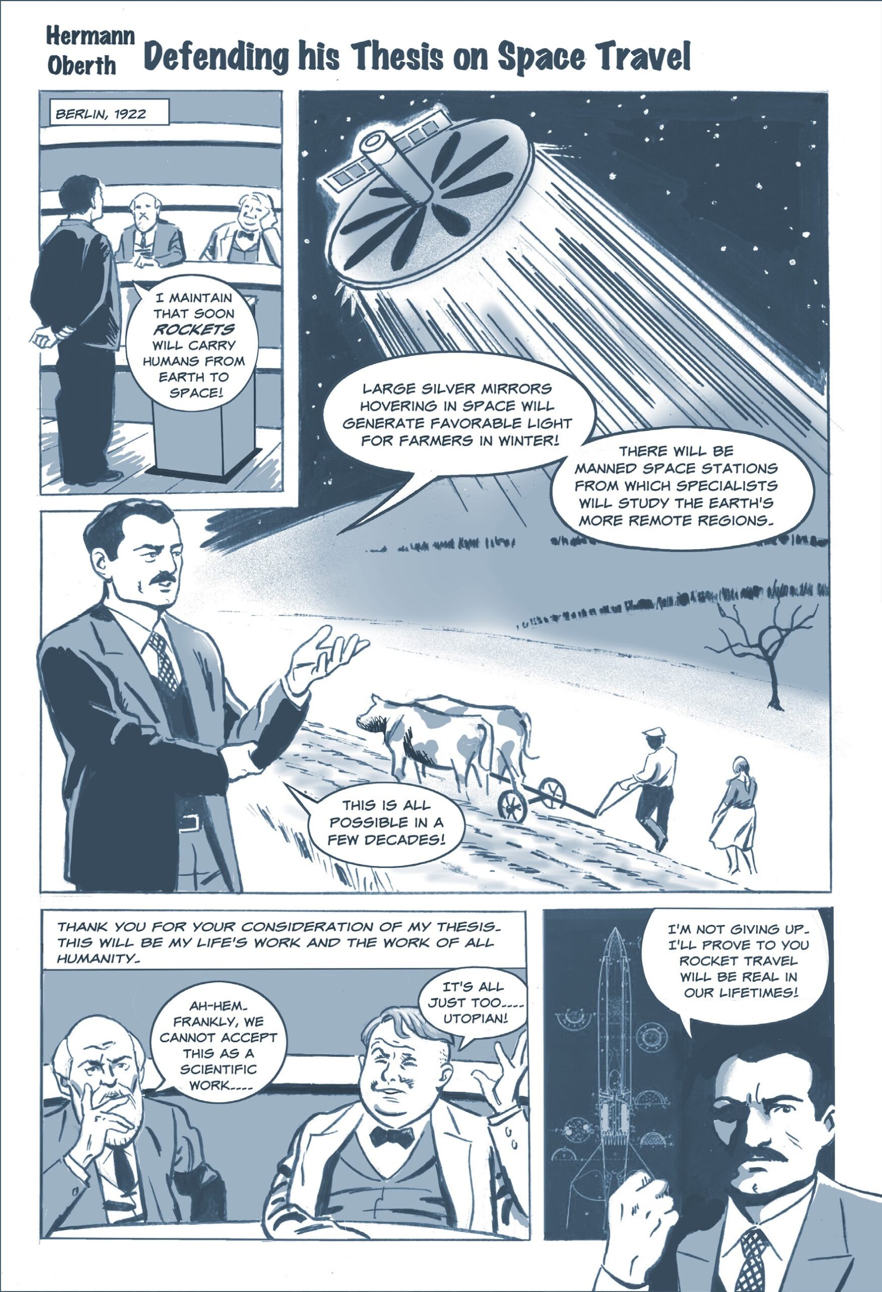 Germany's Space Travel Pandemonium - From the Earth to Mars